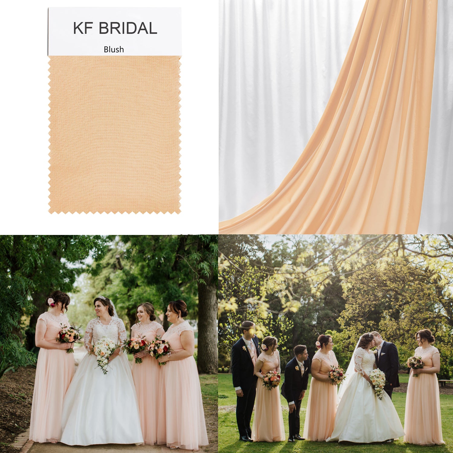 Color Guide-Chiffon – KF Bridal